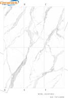 China Polished Porcelain Marble Tile For Studing Room / Bedroom Easy To Clean for sale