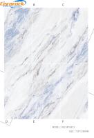 China High Performance 75*150cm Polished Marble Tiles Mix Color For Hotel Decoration for sale