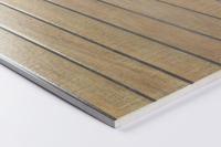 China Wooden Design Outdoor Glazed Ceramic Wall Tile 3D Inkjet Printing for sale