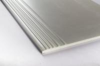 China Stair Nosing Ceramic Wall Tile Interior Floor Pure Color For Buliding for sale