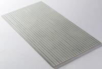 China Wooden Strip Porcelain Ceramic Wall Tile For Bar , Hotel Energy - Saving for sale