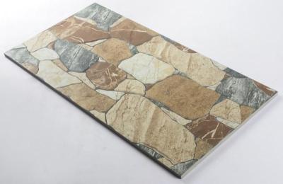 China Non - Slip Porcelain Glazed Tiles Villa Type Culture Stone High Water Proof for sale