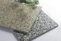 China 12'X24' Decorative Tile Wall Background Cabble Stone Antibacterial for sale