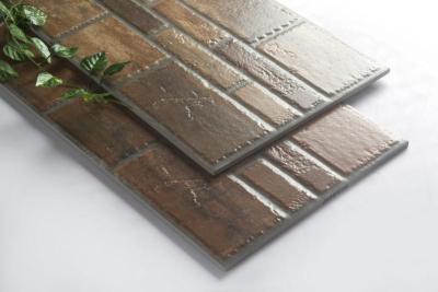 China Mould Surface 3D Ceramic Wall Tile Looks Like Brick Environment Friendly for sale