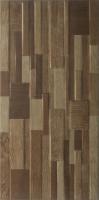 China Wooden Strip Mixed Design Ceramic Wall Tile For Bathroom / Bedroom for sale