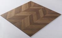 China 3D Glazed Wood Grain Surface Bathroom Floor Tiles Water Resistant for sale