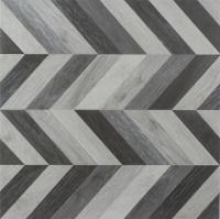 China 3D Glazed Wood Grain Surface Bathroom Floor Tiles Water Resistant for sale