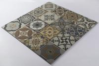 China Floret Brick Ceramic Tile Flooring 9.5-10 MM Thickness Heat Insulation for sale