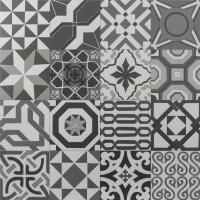 China Floret Brick Ceramic Tile Flooring 9.5-10 MM Thickness Heat Insulation for sale