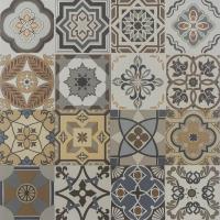 China Floret Brick Ceramic Tile Flooring 9.5-10 MM Thickness Heat Insulation for sale