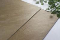 China Sandstone Porcelian Rustic Floor Tile Beige Color / Non Slip Ceramic Tile for sale