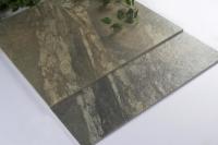 China Dark Stone Like Ceramic Glazed Floor Tile For Porject  Anti Bacterial for sale
