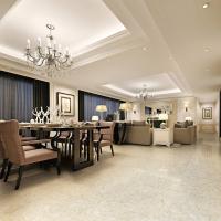 China Anti - Acid Shiny Ceramic Tile / Soft Glazed Floor Tile For Living Room Decoration for sale