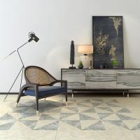 China Interior Marble Effect Porcelain Floor Tiles Bathroom 0.05% Water Absorption for sale