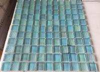 China Modern Plating Printing 4mm Mosaic Crystal Glass Tile for sale