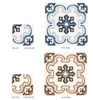 China Classic Bathroom 20x20cm Decorative Ceramic Tile for sale