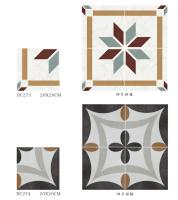 China 20x20cm Hexagon Ceramic Tile For Living Room Decoration for sale
