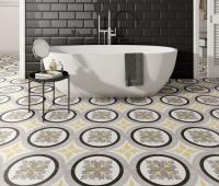 China Restaurant 12''X12'' Decorative Ceramic Floor And Wall Tiles for sale