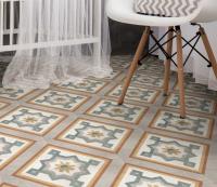 China Rustic Moroccan 20x20cm Decorative Ceramic Tile for sale
