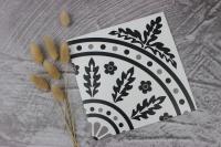 China 20x20cm Decorative Ceramic Tile For Hotel Washroom Wall Floor for sale