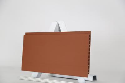 China Hotel 30mm Exterior Ceramic Terracotta Wall Tile For Projects for sale