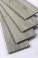 China Light Gray 150x900mm Rectified Wood Porcelain Tile for sale