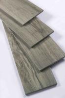 China Light Gray 150x900mm Rectified Wood Porcelain Tile for sale