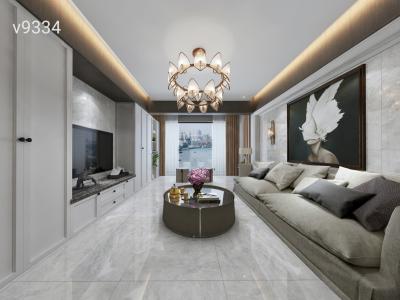 China Glaze Polished Full Body Marble Floor Tile For Bedroom for sale