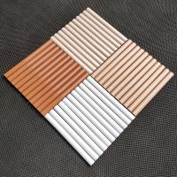 China 25x300mm Round Shape Glazed Wall Tile Colorful Design for sale