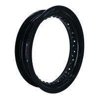 China Black Retro 12 Inch Motorcycle Wheels with Custom Logo and Improved Performance for sale