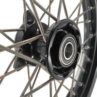 China Perfect Replacement Pitbike Kid's Wheels Set for KTM 65 SX 2002-2024 Silver Black for sale