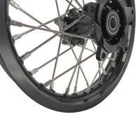 China Perfect Replacement Pitbike Kid's Wheels Set for KTM 65 SX 2002-2024 Silver Black for sale
