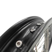 China Perfect Replacement Pitbike Kid's Wheels Set for KTM 65 SX 2002-2024 Silver Black for sale