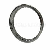 China Steel Motorcycle Wheel Rims 2.15x18 Chrome Steel Rim for sale