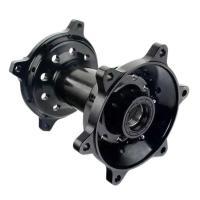 China Black Customized Motorcycle CNC Alloy Hubs with Machining Lathing CNC and OEM Service for sale