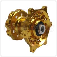 China Orange Lightweight CNC Billet Motorcycle Wheel Hubs for Suzuki RMZ50 450 Replace/Repair for sale