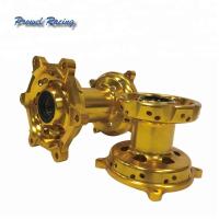 China Orange Lightweight CNC Billet Motorcycle Wheel Hubs for Suzuki RMZ50 450 Replace/Repair for sale