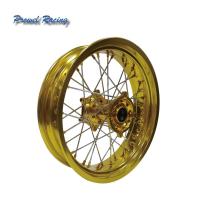 China Orange Lightweight CNC Billet Motorcycle Wheel Hubs for Suzuki RMZ50 450 Replace/Repair for sale