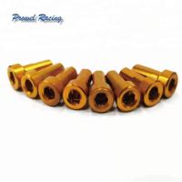 China Stainless Steel Spokes and Gold Alloy Nipples for Motorcycle Repair/Replacement for sale