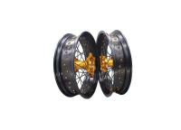China 17 inch MT super motorcycle wheel rims hubs and wheel sets for replace/repair purpose for sale