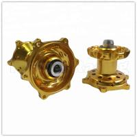 China Blue CNC Billet Motorcycle Wheel Hubs for Customized Repair and Replacement Solutions for sale