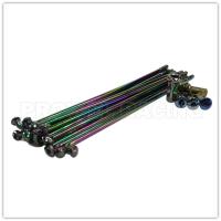 China Replace/Repair Purpose 8G 9G 10G Colored Motorcycle Carbon Steel Spoke Kit with Nipples for sale