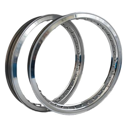 China Polished Akront Style Valanced Alloy Motorcycle Rims 18