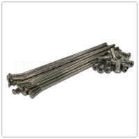 China Release Rainbow Color Carbon Steel Spokes and Nipples for Motorcycle 8G 9G 10G for sale