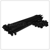 China Steel Motorcycle Spokes and Nipples in Gold Color for Motorbike Replacement 8G 9G 10G for sale