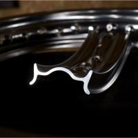 China Polished Akront Style Valanced Alloy Motorcycle Rims 18