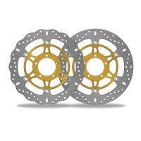 China Affordable Sportbike and Superbike Fully Floating Brake Rotors for Replacement/Repair for sale
