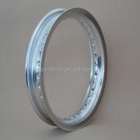 China Polishing Yellow 36 Holes Red Alloy Motorcycle Rims Wheel Rims with Yellow Polishing for sale