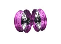 China Custom Logo 17 Inch Motorcycle Wheel Rims and Wheel Sets MT for Personalized Branding for sale