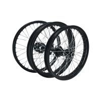 China Custom Logo 17 Inch Black Motorcycle Wheels  Replacement Parts for sale